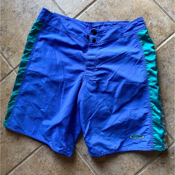 Utility Quality Clothing | Swim | Utility Mens Blue Color Swim Trunks ...